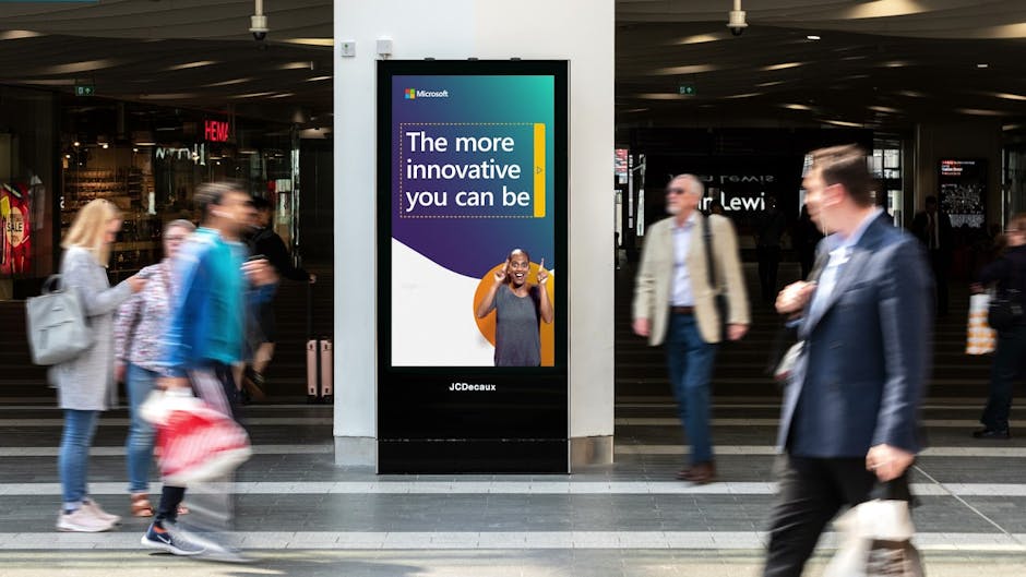 Microsoft Launches UK’s First National Digital Billboard Campaign ...