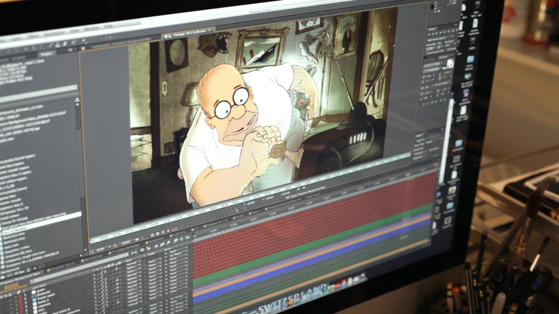 Chomet The Way To Springfield: Sylvain Chomet On Turning The Simpsons ...