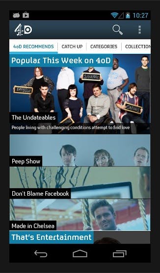 Channel 4 Release 4oD For Android App | The Drum