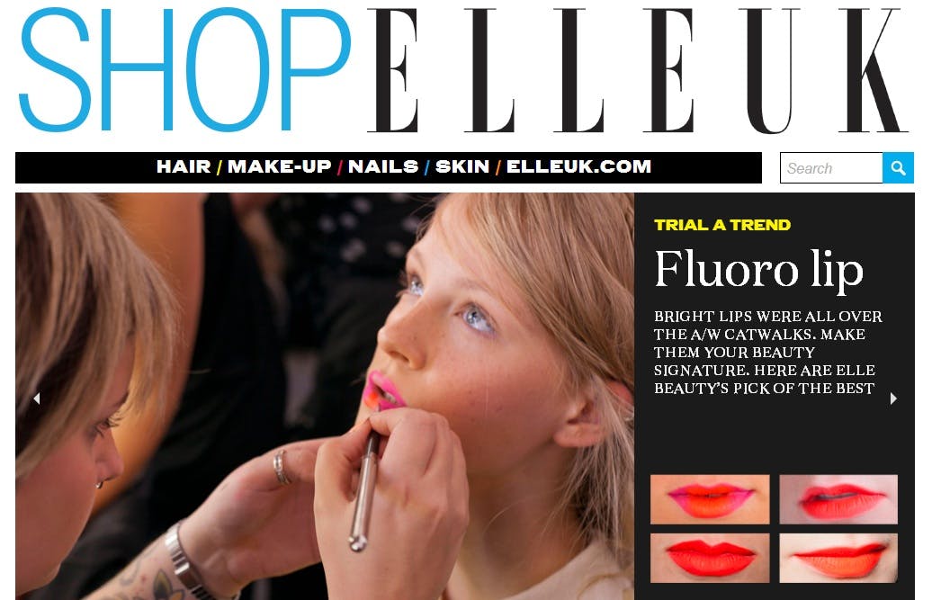 Elle Magazine Launches Online Beauty Store | The Drum
