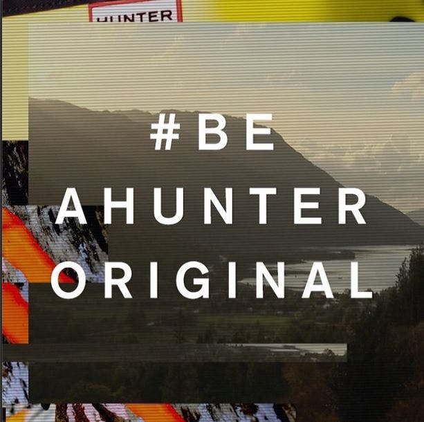 Hunter Uses Instagram Videos As Second Screen Experience At London ...