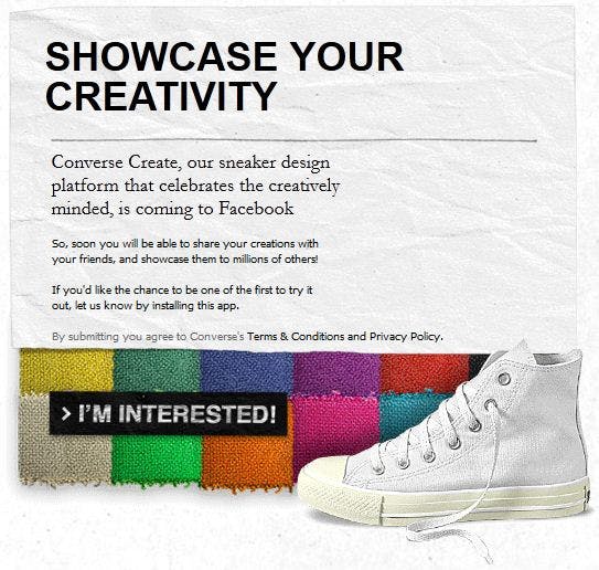 Converse App Allows Users To Sell Trainer Designs Through Social Media ...