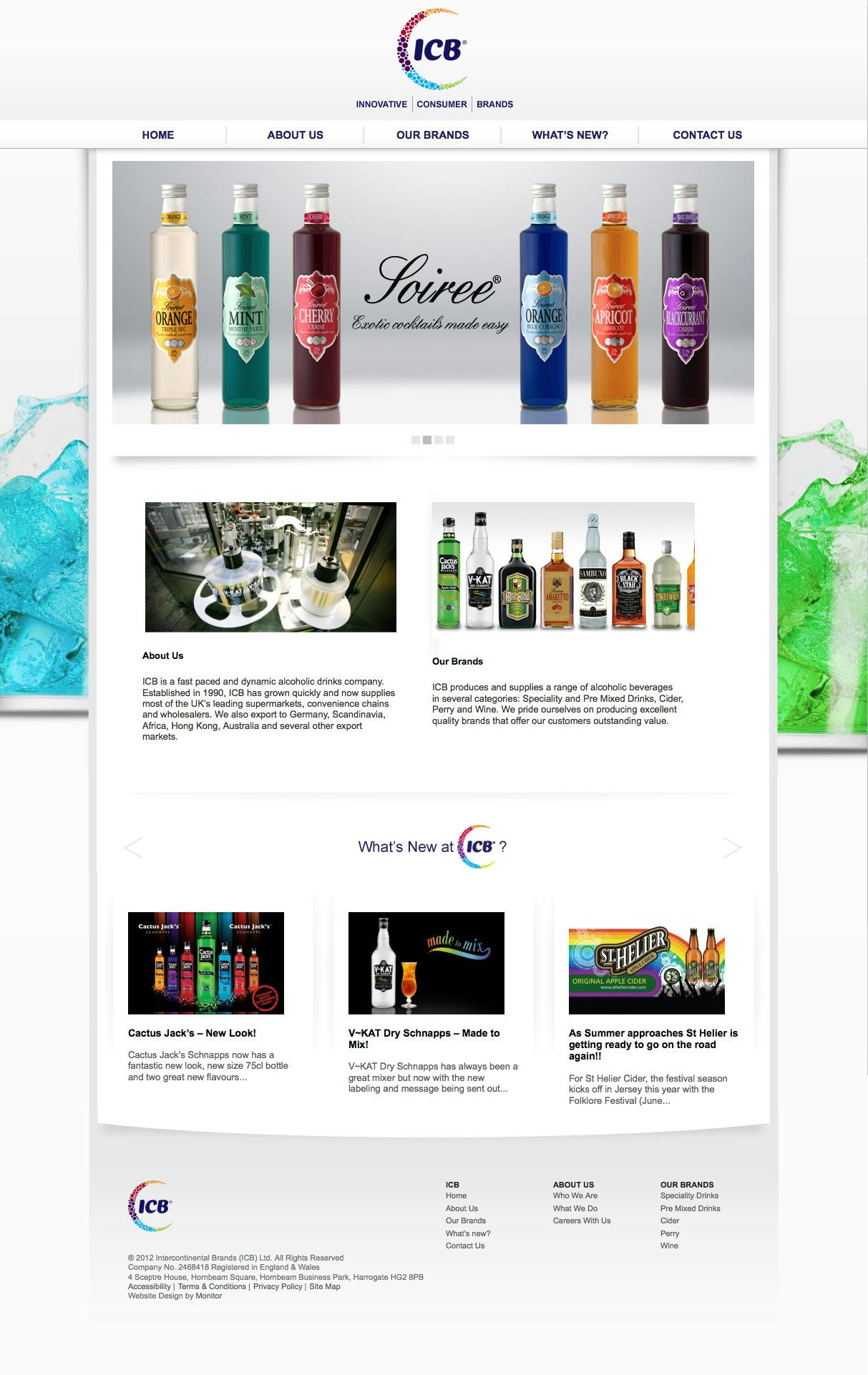 Intercontinental Brands unveils new branding and website with Monitor ...