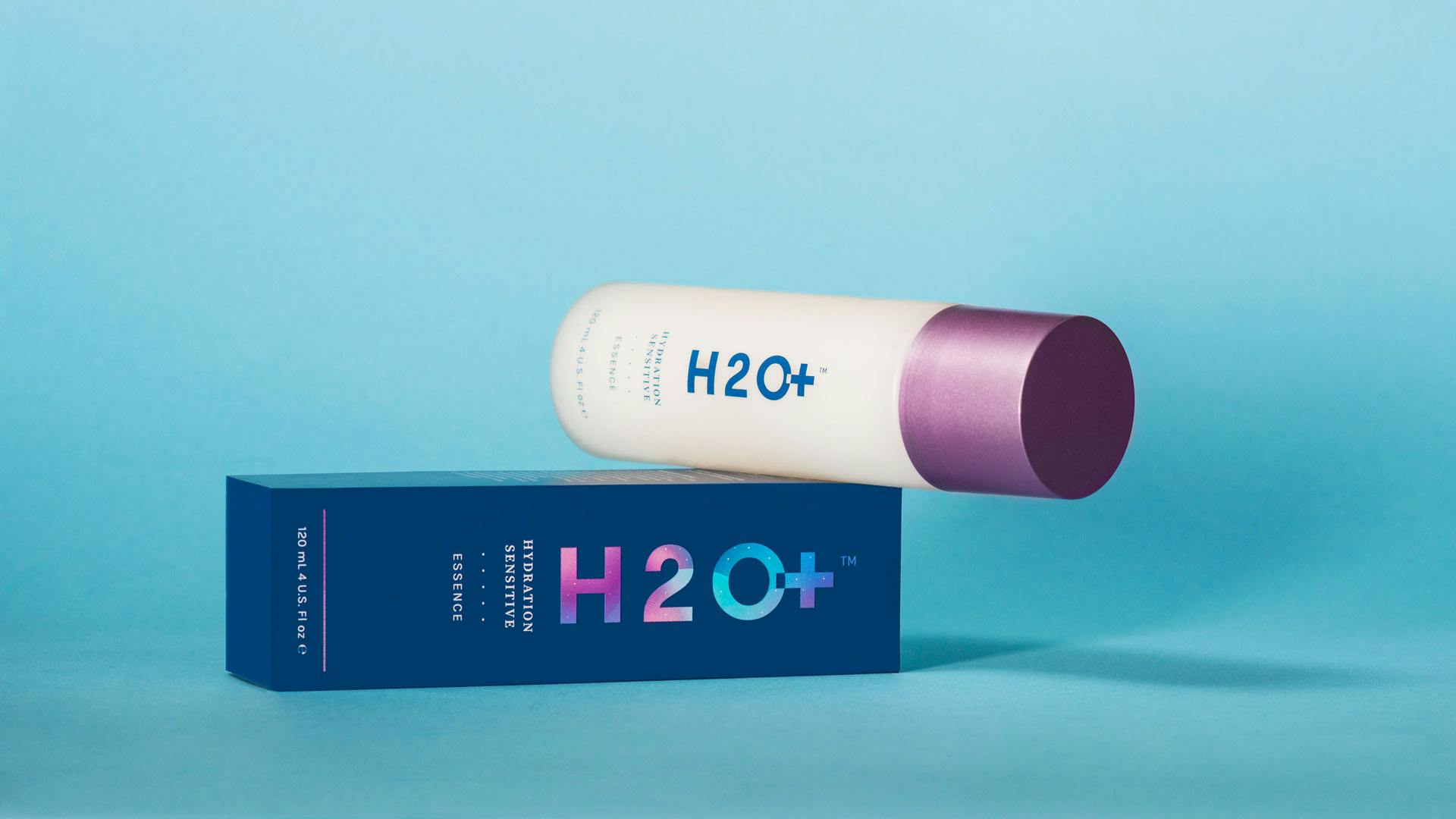 H2O+ Ocean-inspired Packaging By Noise 13 | Creative Works | The Drum