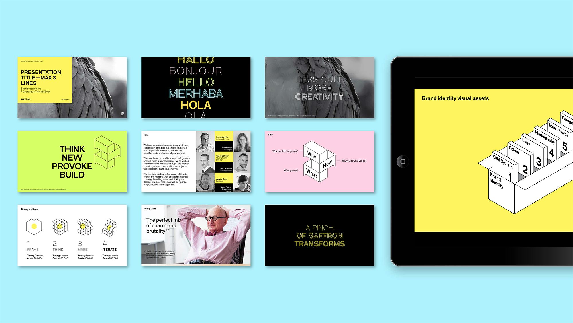 Creative Works | Saffron Digital: New Visual Identity And Website By ...