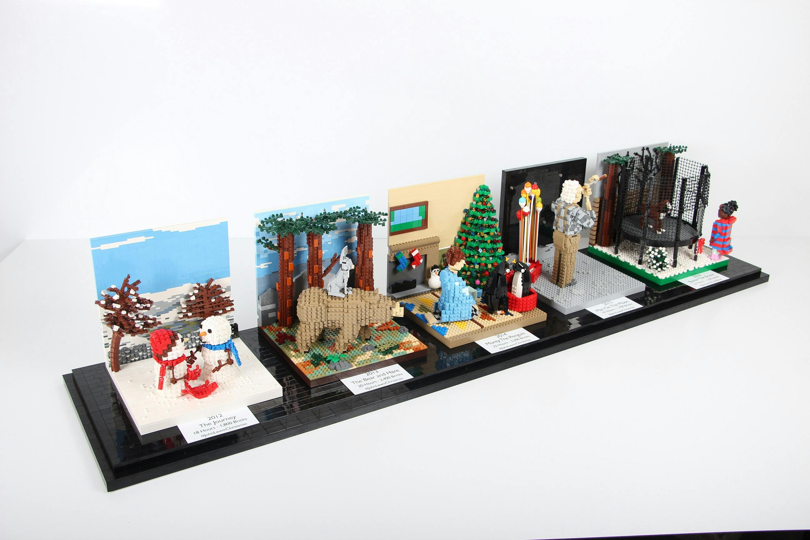 John Lewis recreates Christmas adverts in Lego to celebrate 10th ...