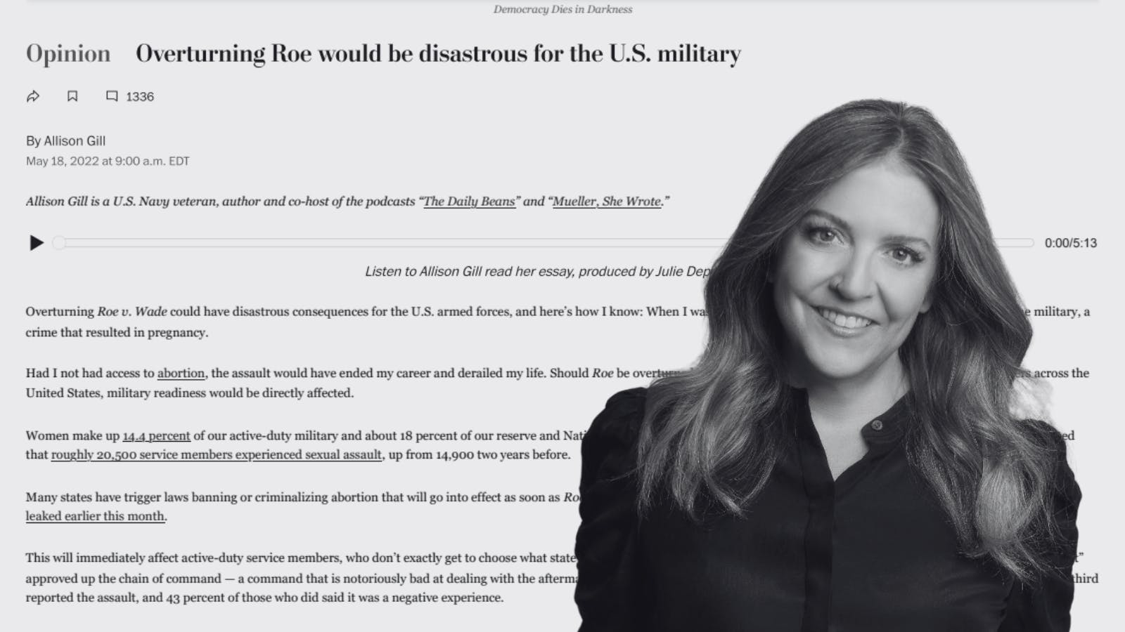 Veteran Allison Gill on her mission to save reproductive rights for ...