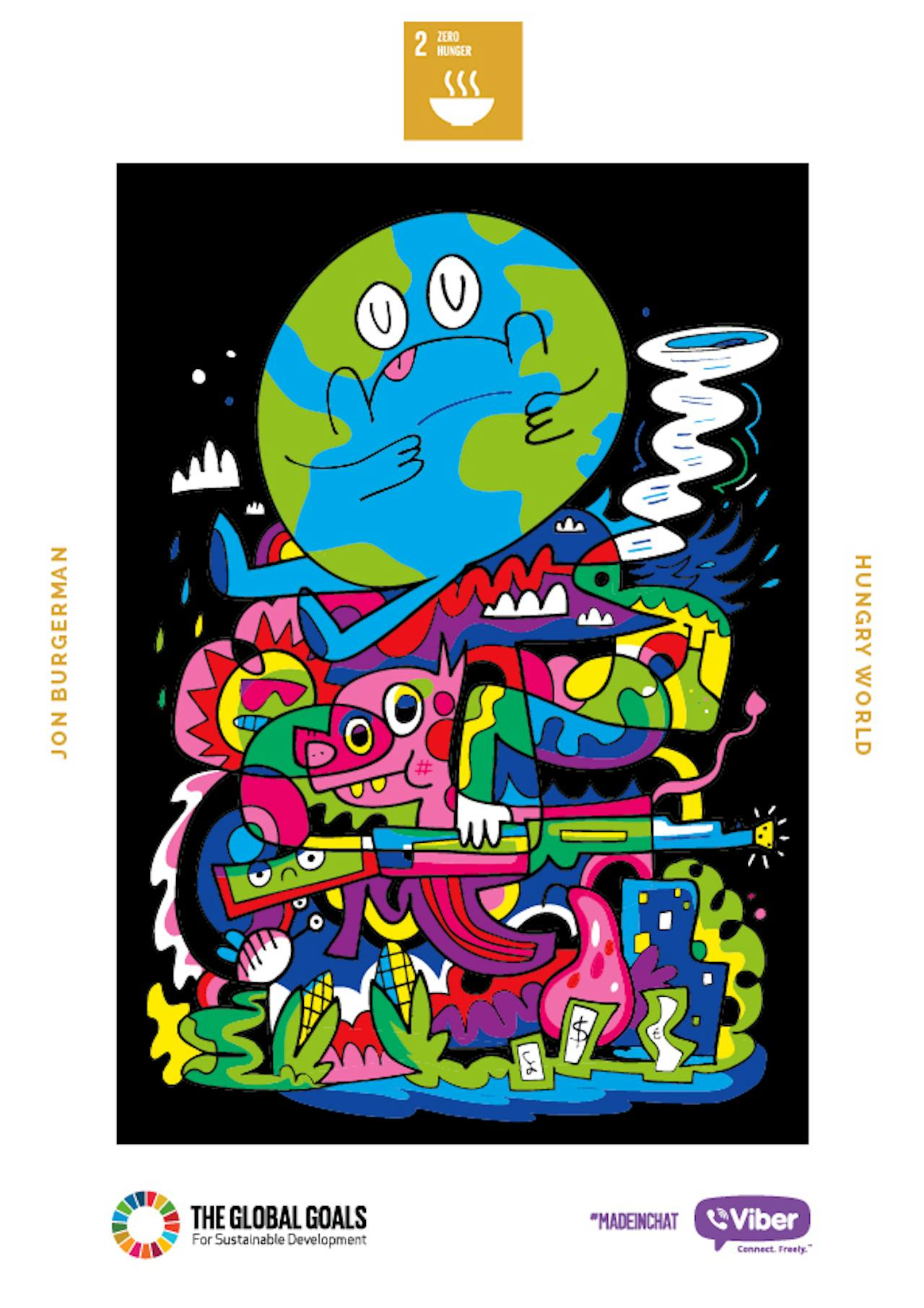 Creative Works | Global Goals: Global Goals Posters by Glug | The Drum