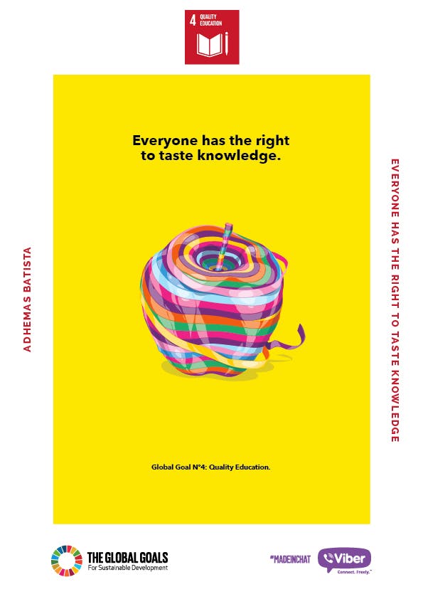 Creative Works | Global Goals: Global Goals Posters by Glug | The Drum