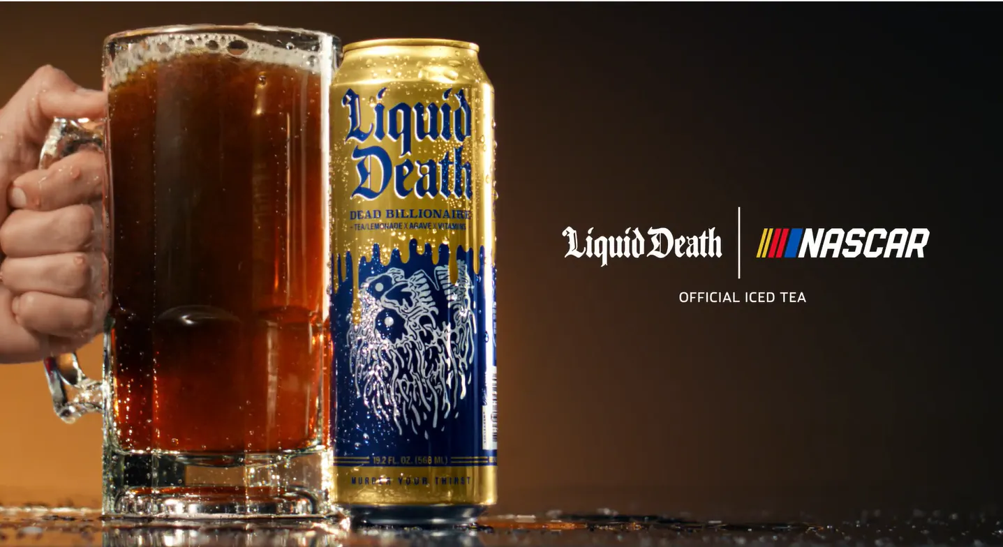 Liquid Death to award regular folks with a $30,000 Nascar sponsorship ...