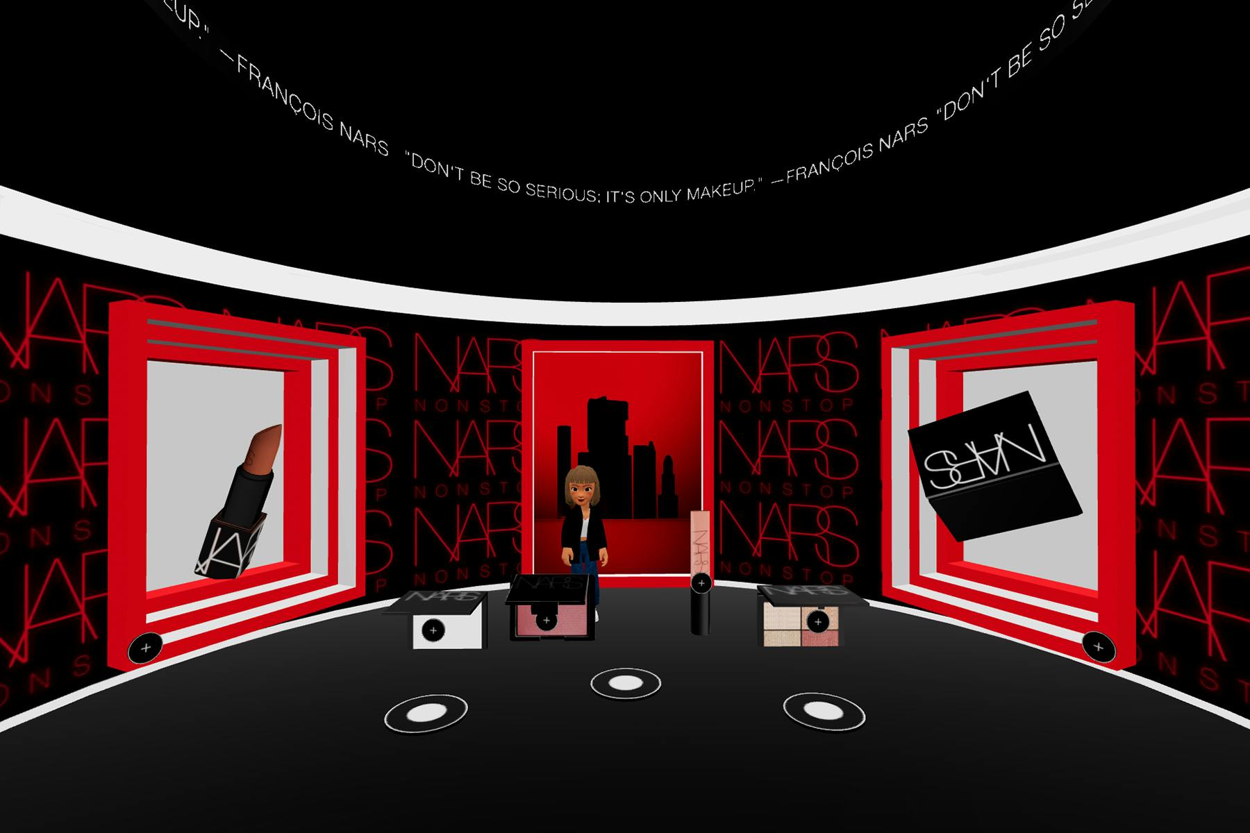 Creative Works | NARS Cosmetics: Nonstop NARS Virtual World | The Drum