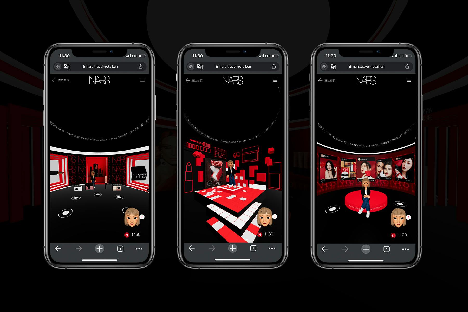 Creative Works | NARS Cosmetics: Nonstop NARS Virtual World | The Drum