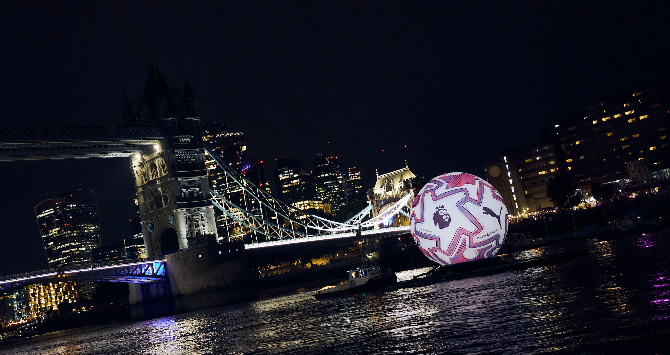 Against all odds, Puma made floating something down the Thames ...
