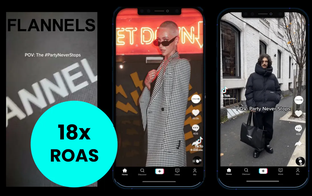 Flannels built brand fame with a never-ending TikTok party, here's how ...
