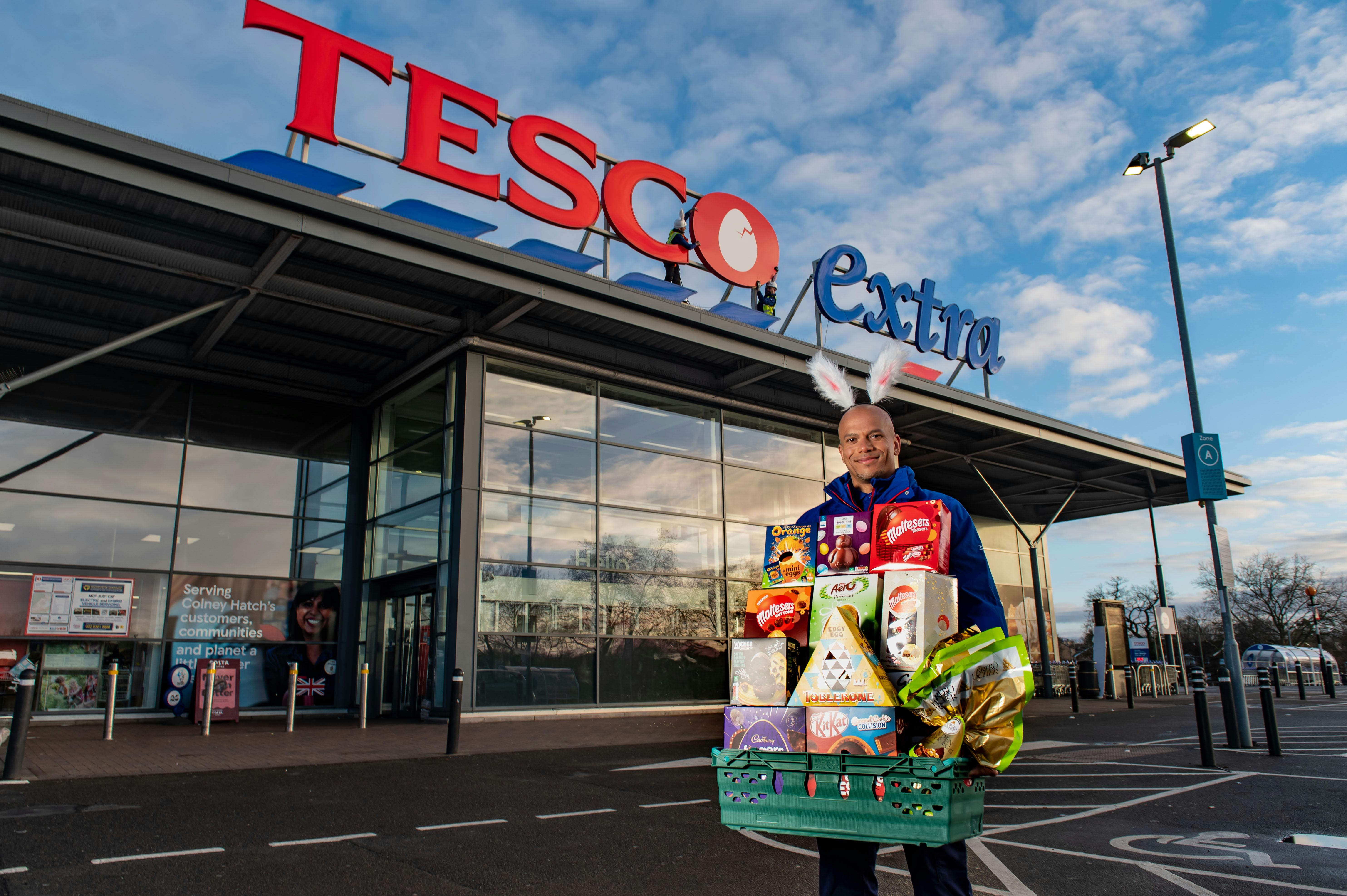 Tesco cracks the Easter market with a seasonal logo makeover | The Drum