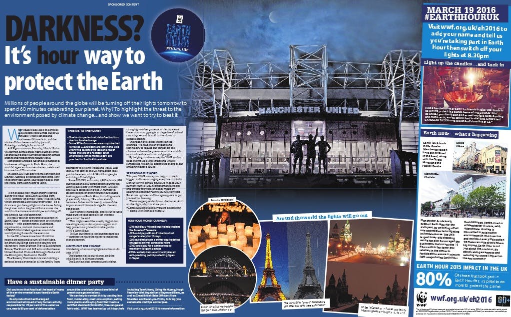 Trinity Mirror exhorts readers to turn off the lights for Earth Hour ...