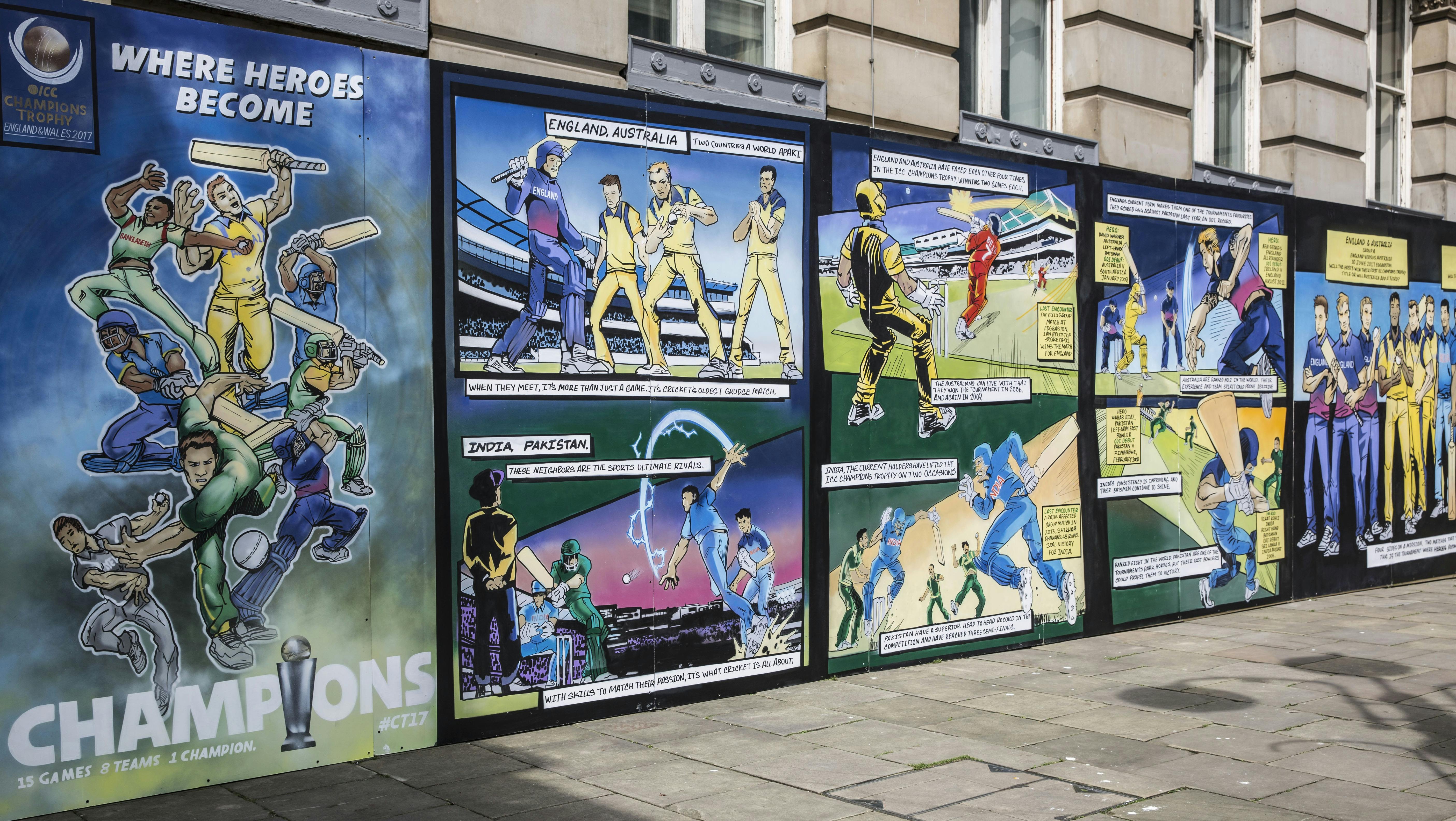 International Cricket Council partner with Marvel and DC artist to ...