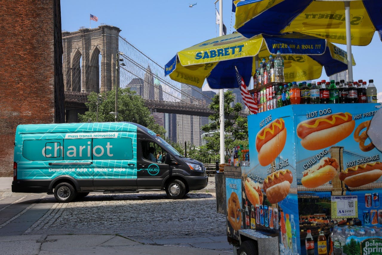 Chariot, the commuter shuttle from Ford, is en route to New York | The Drum