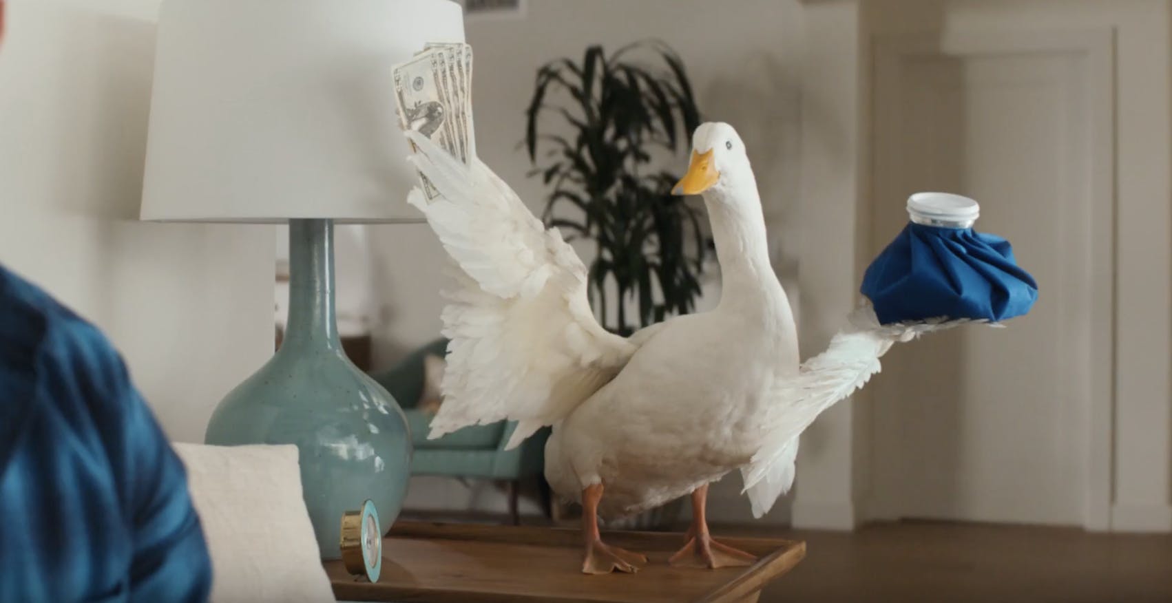 Aflac Duck Shows Up Even When He Might Not Be Needed In Latest Campaign ...