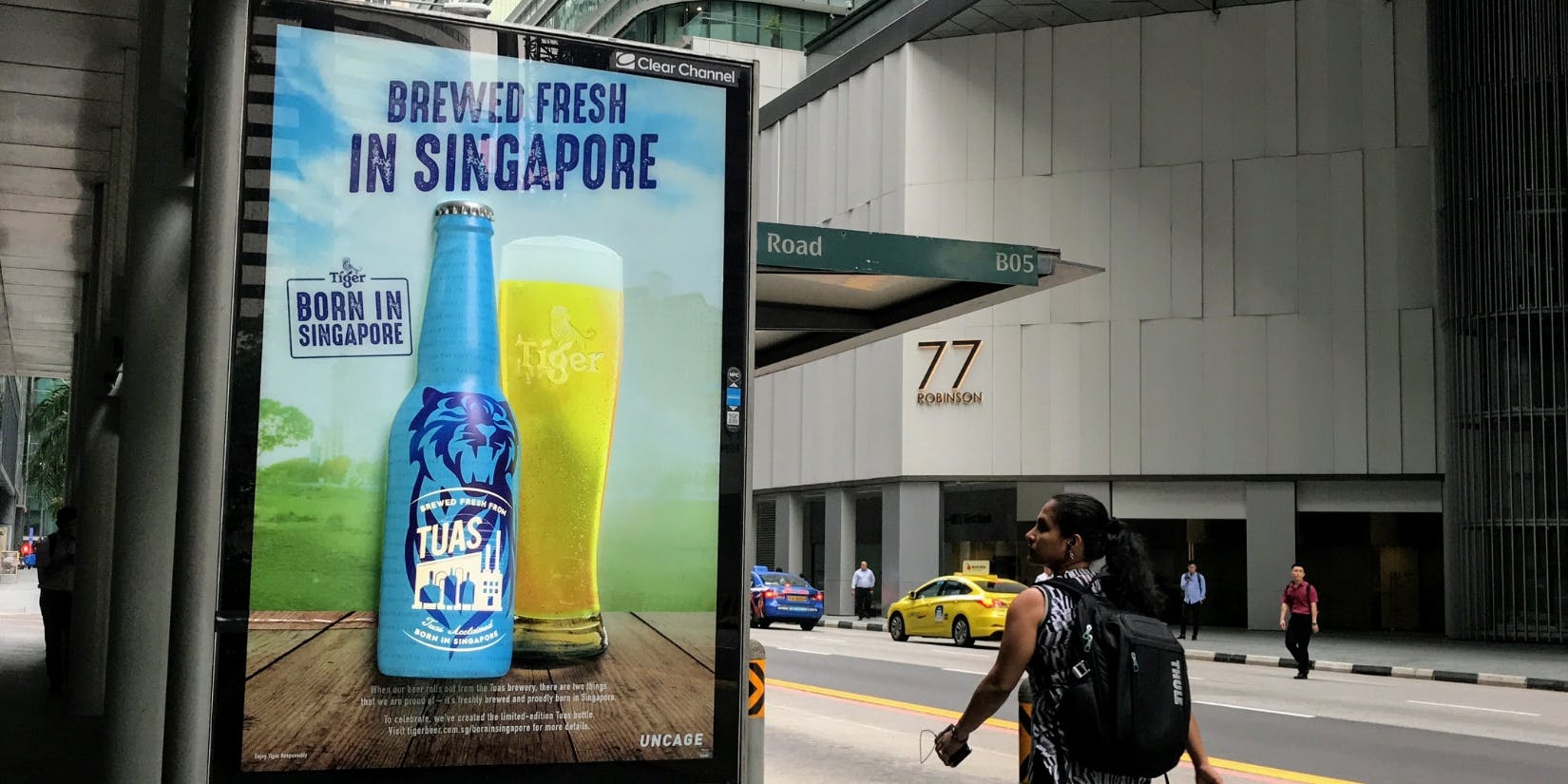 Tiger Beer creates 3D installations in Singapore to showcase 'District ...