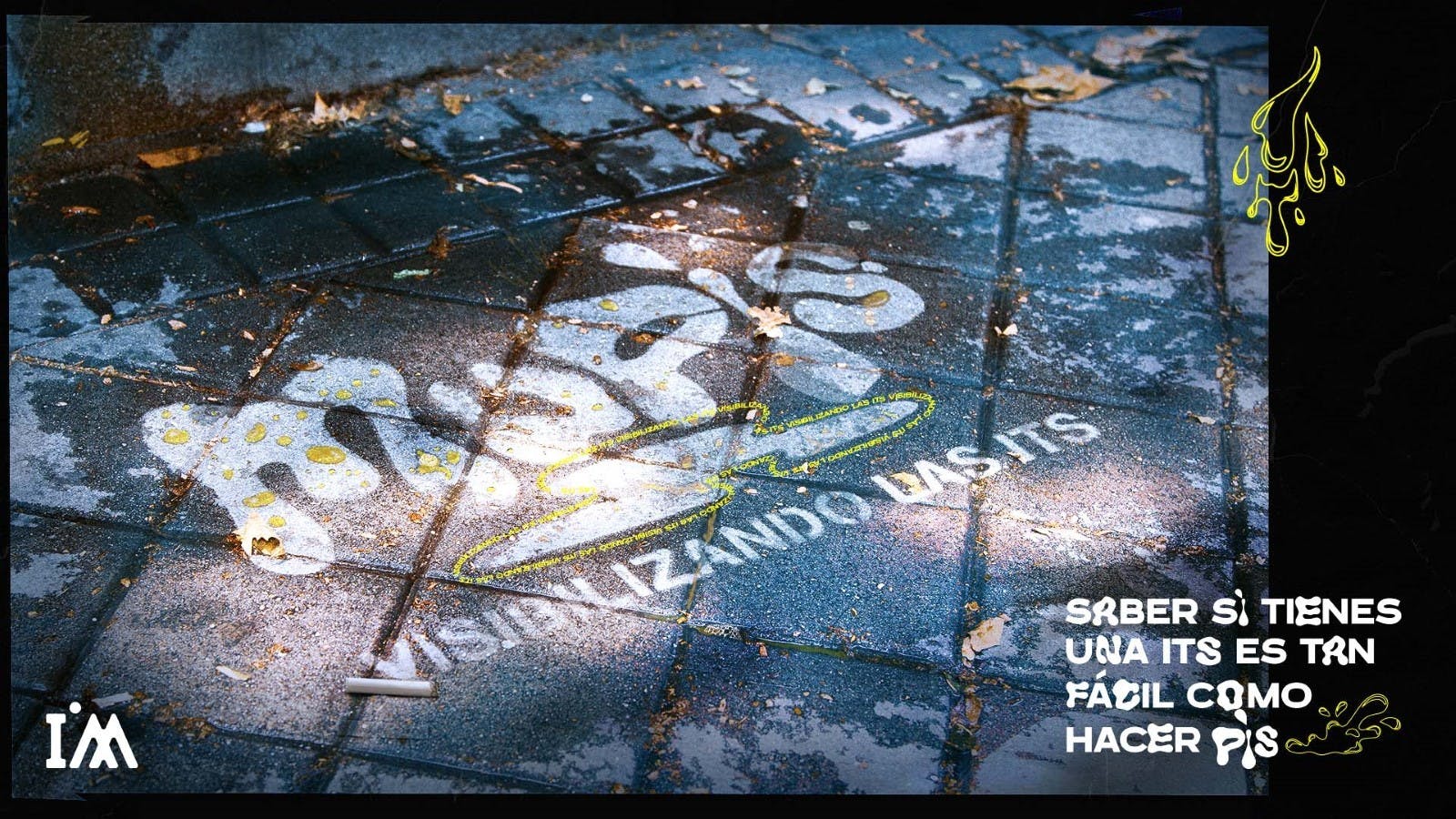 Ad of the Day: Pee-activated pavement ads promote STI testing | The Drum