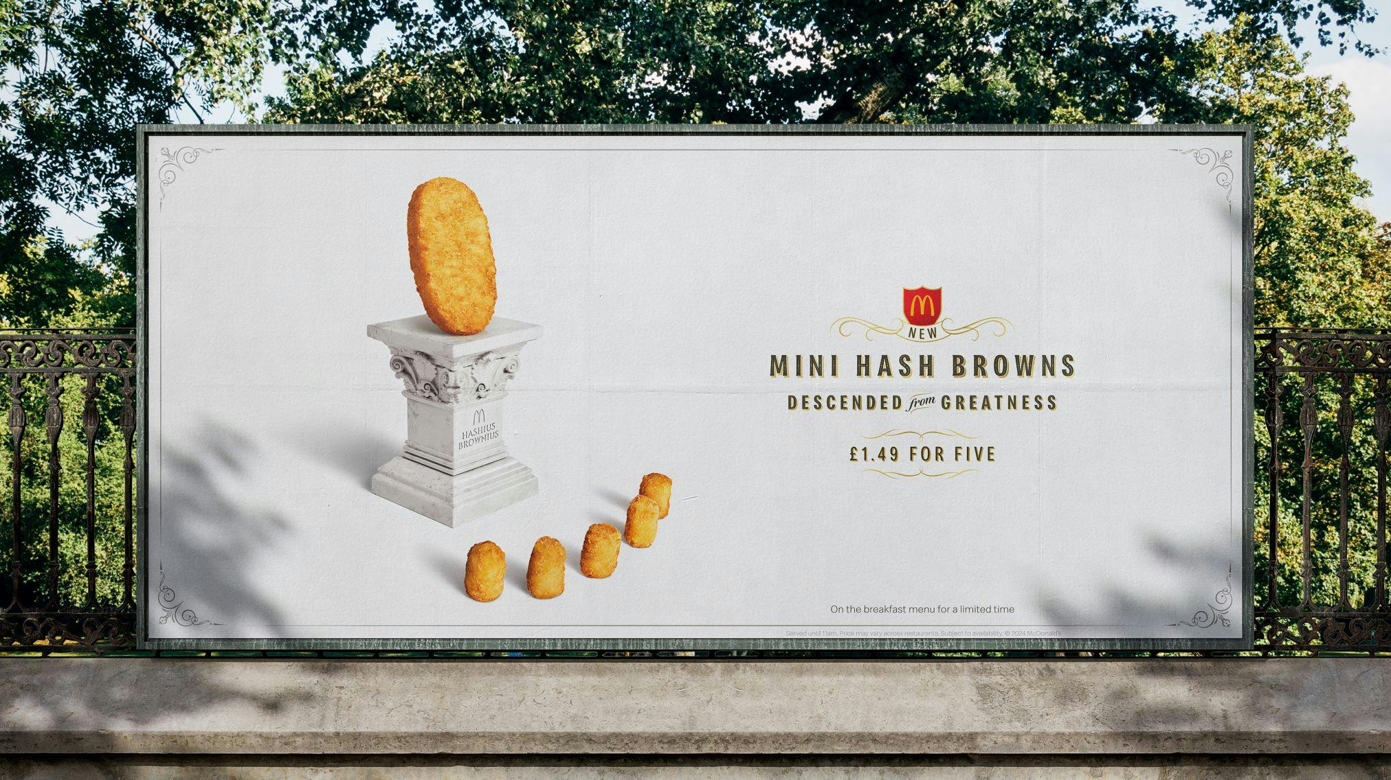 Ad of the Day: McDonald’s mini hash browns campaign is no small ...
