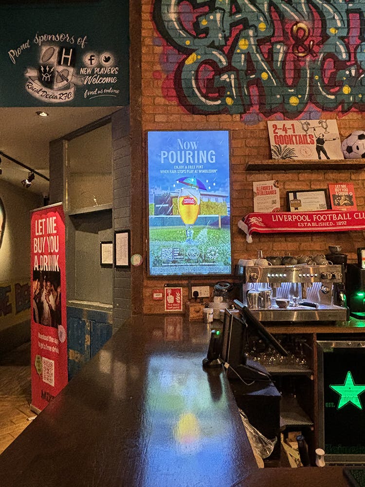 Ads on tap: why digital screens in pubs are raising the bar for brands ...