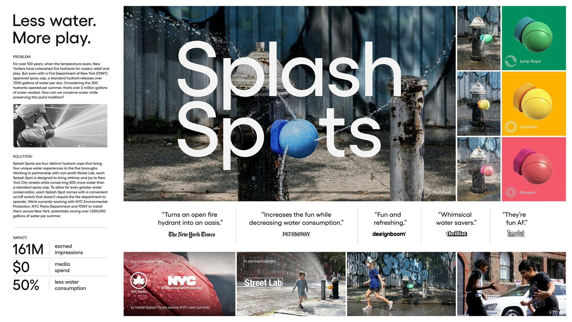 NYC’s Splash Spots conserve water and bring joy to neighborhoods | The Drum