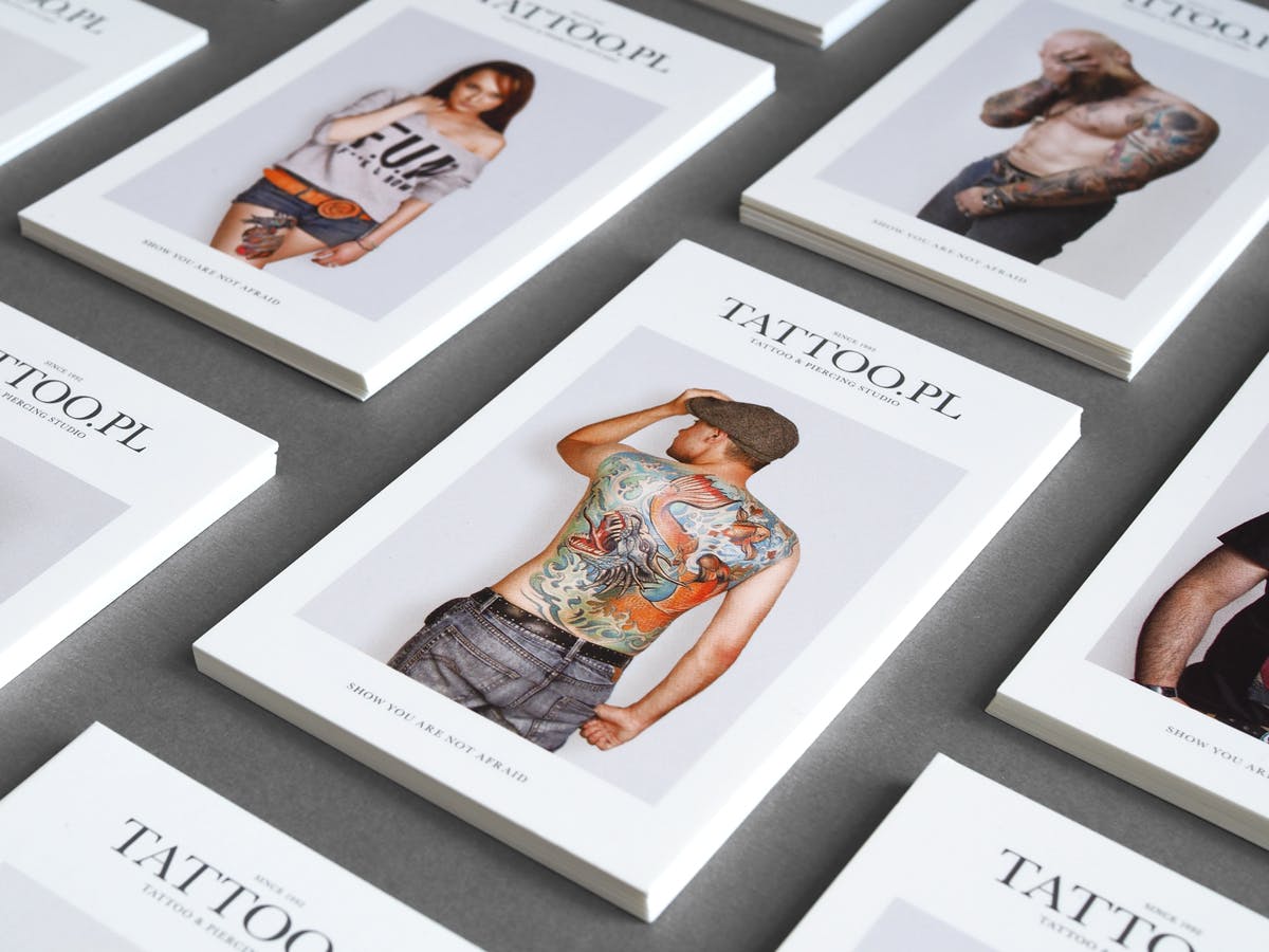 The Drum | Tattoo.PL: Brand Identity By Minima Advertising People ...