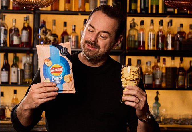 Danny Dyer serves up Walkers Better For You snacks as 0.0% alcohol for ...