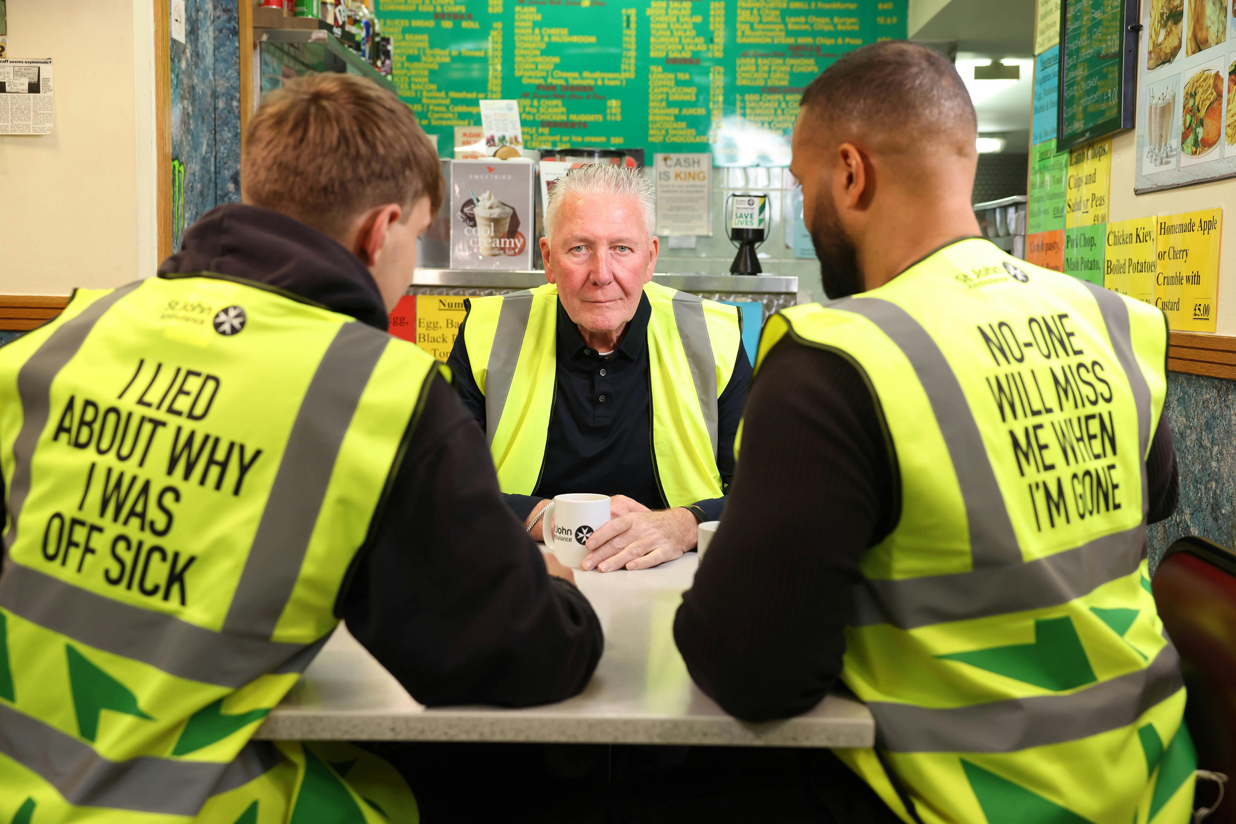 The Hi Vis Stress Vest by Fight or Flight for St John Ambulance | The Drum