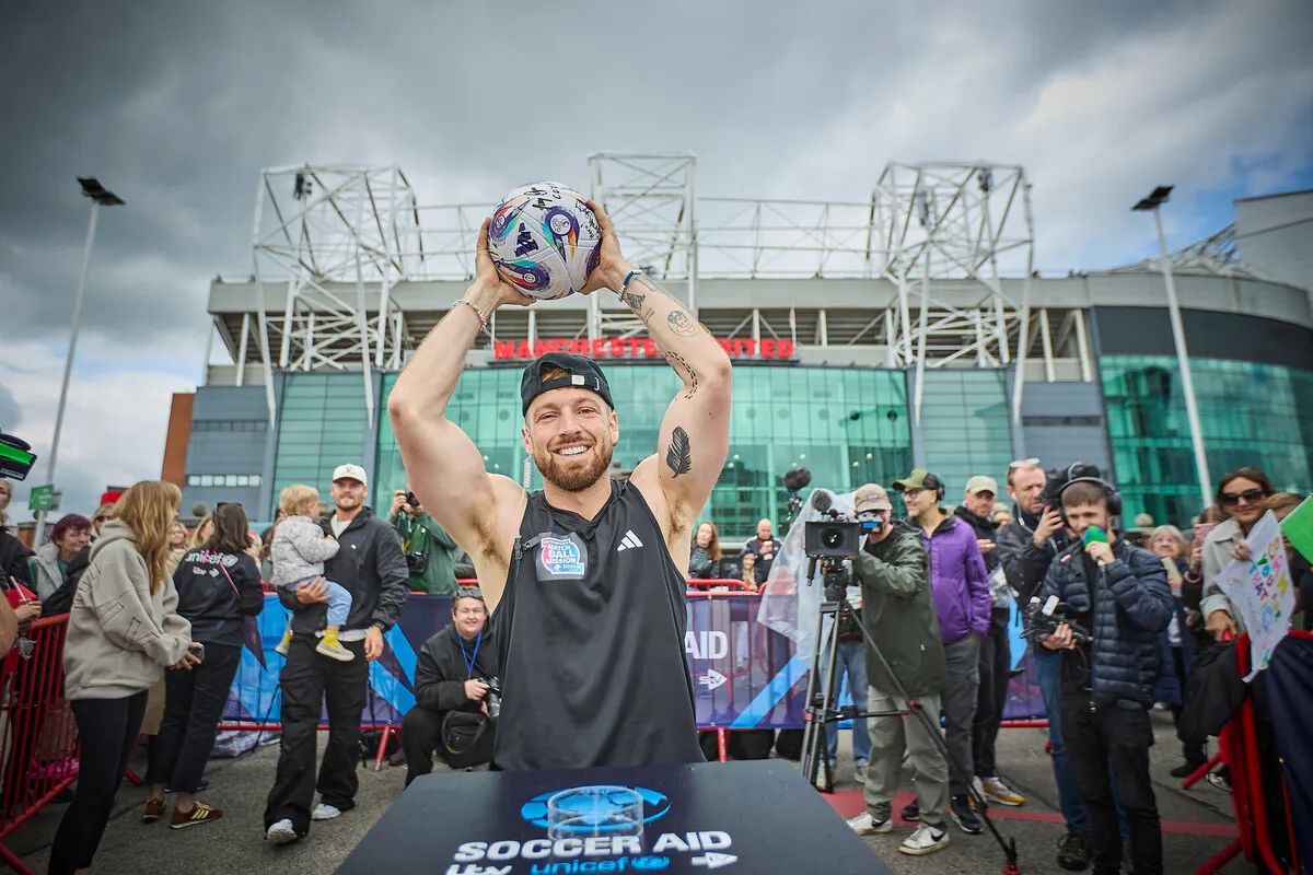 Sam Thompson's Match Ball Mission for Soccer Aid for UNICEF | The Drum