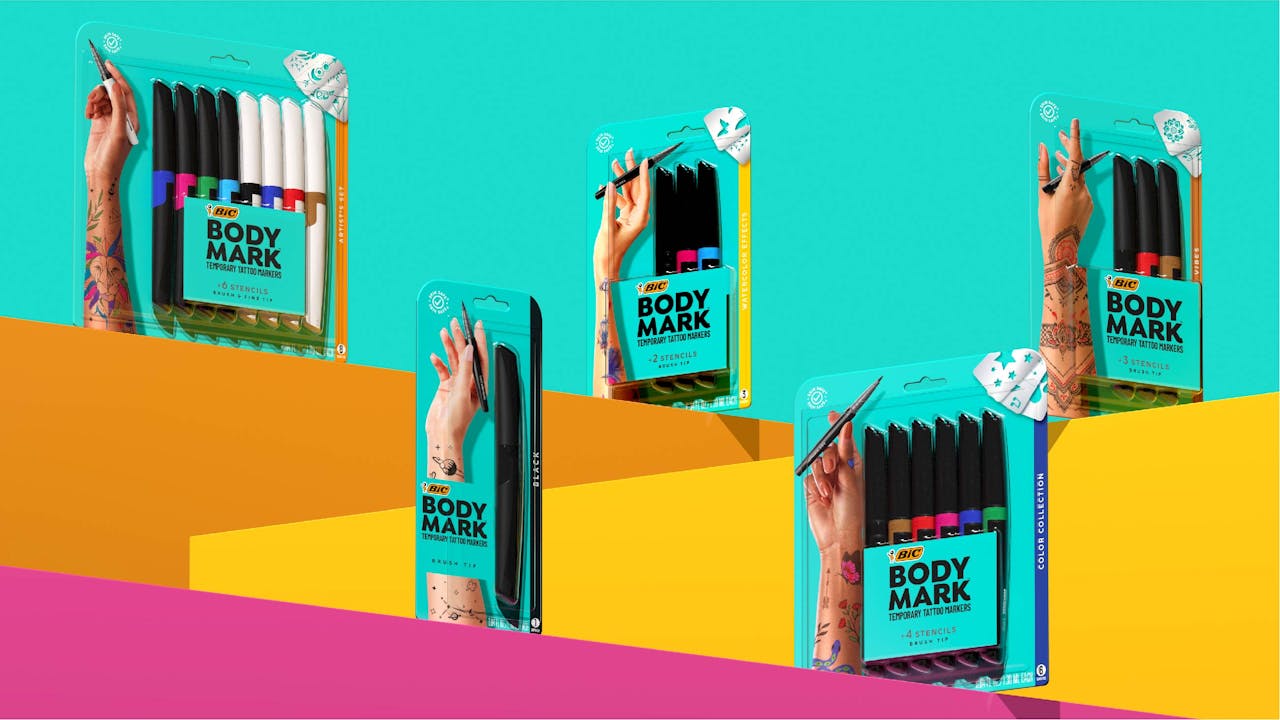 JDO rebrands BIC’s BodyMark range to champion self-expression | The Drum
