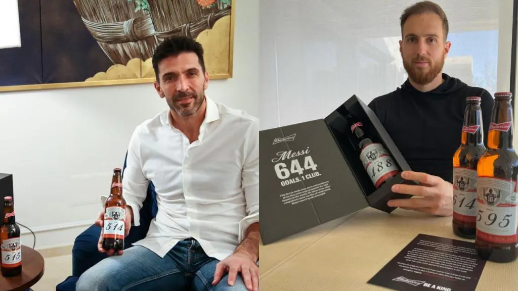 This is how Budweiser captured the moment of Messi’s record-breaking ...