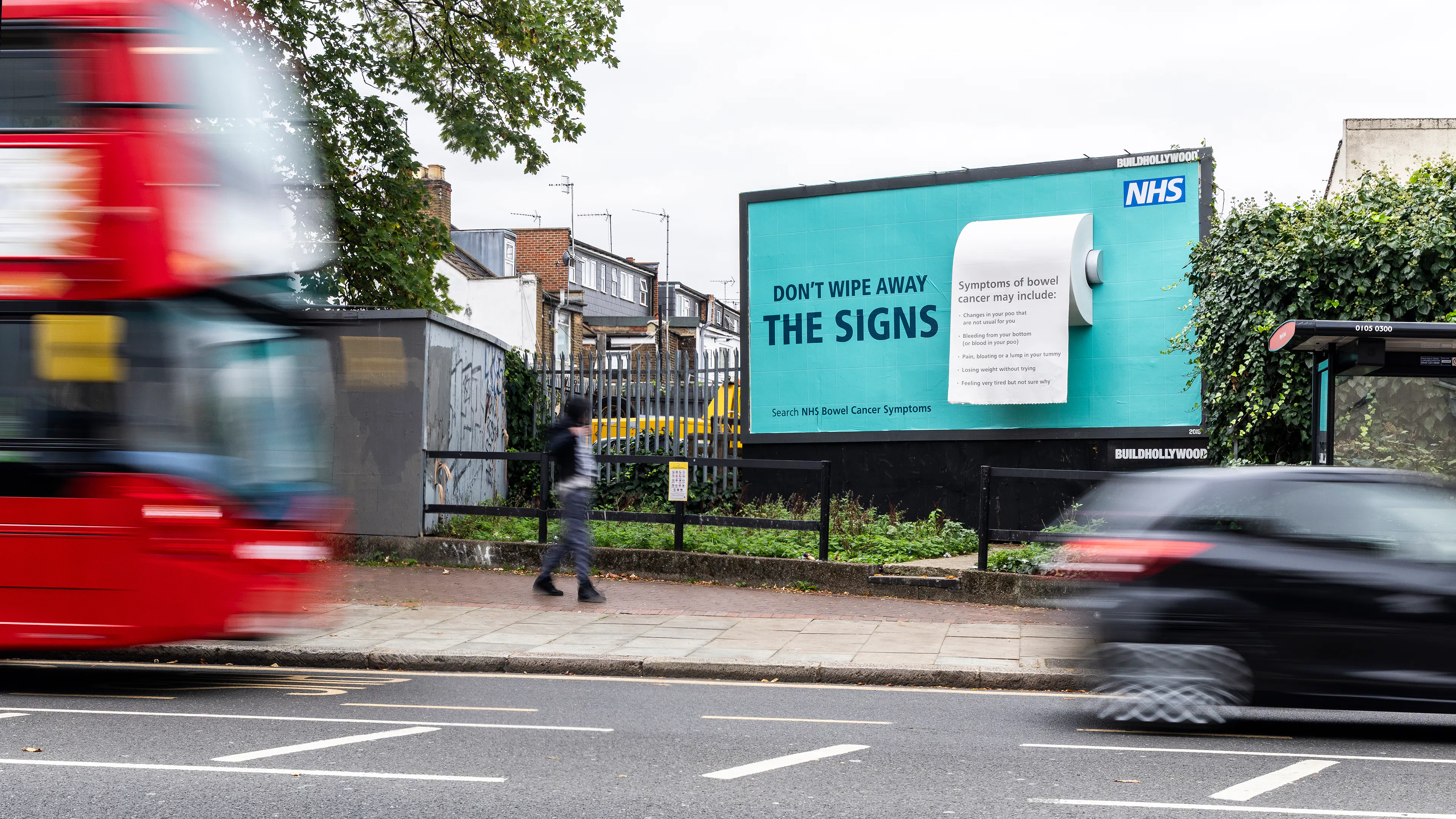 Why NHS used 3D billboards to break the bowel cancer screening taboo ...