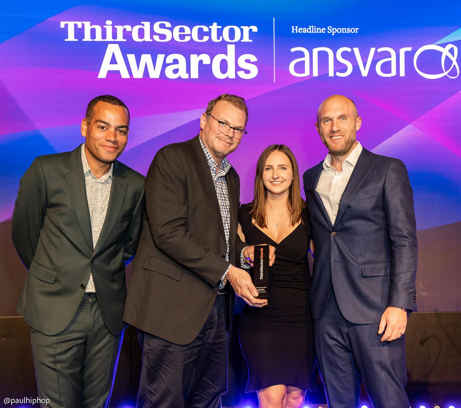 JAA named Third Sector's Communications Agency of the Year | The Drum