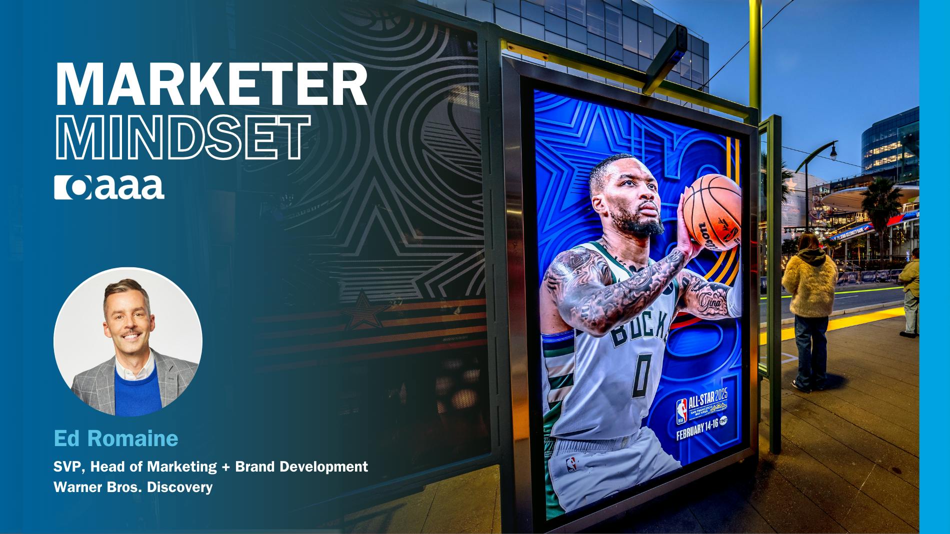 Marketer Mindset with Warner Bros. Discovery's Ed Romaine | The Drum