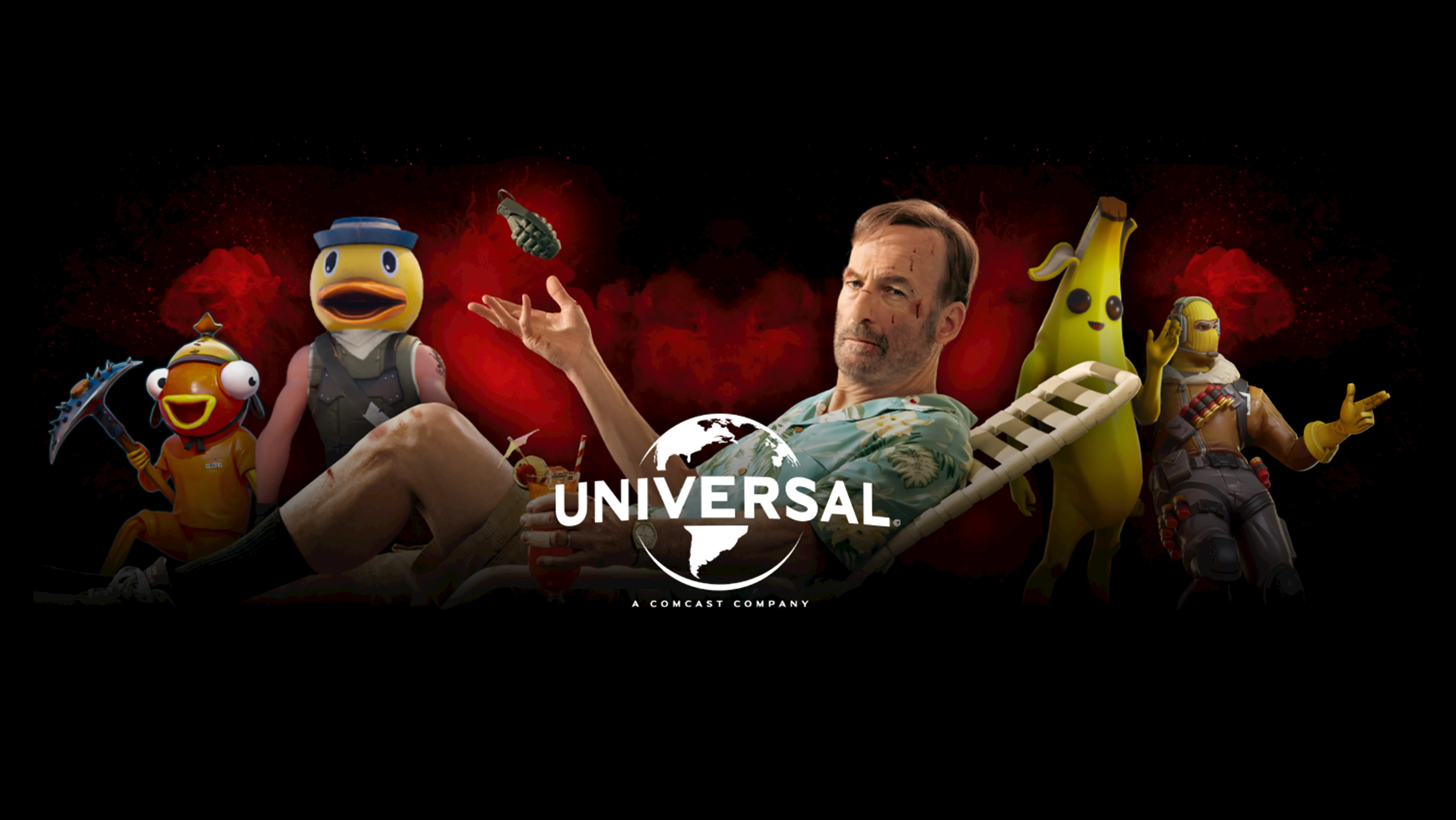 How Universal Pictures dropped Bob Odenkirk into Fortnite's most ...