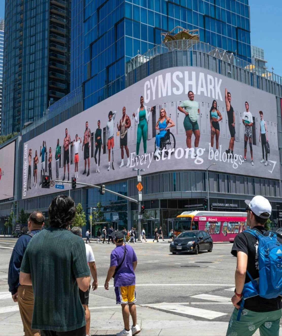 Gymshark launches across new spectacular screen, in a programmatic ...