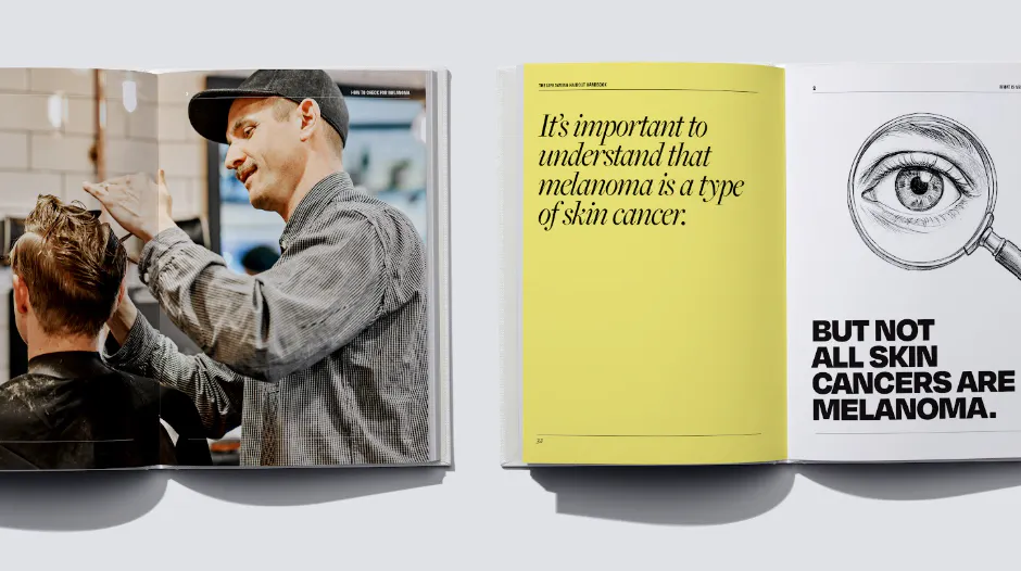 Ad of the Day: Melanoma Focus trains barbers to spot skin cancer | The Drum