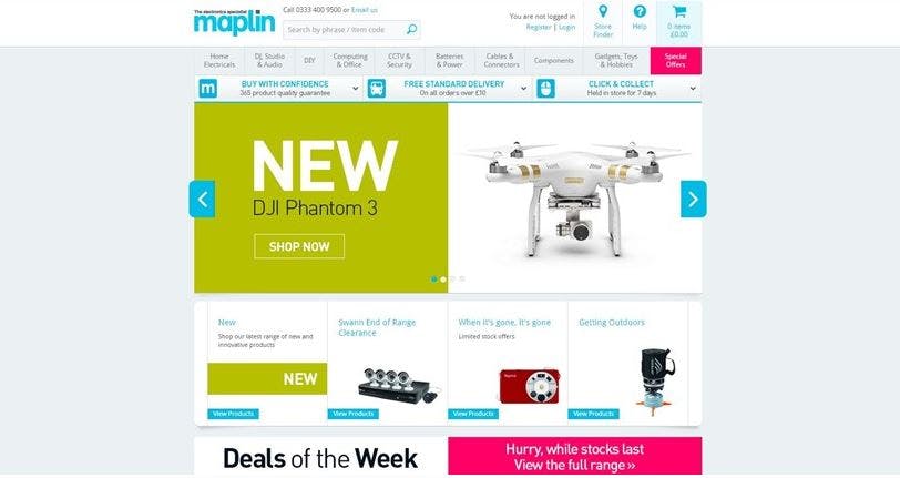 Applying a service-led approach to the Maplin eCommerce offering | The Drum