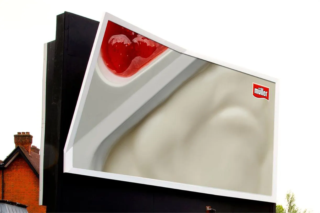 World’s Best OOH Ads Ever #36: Müller Corner bends the rules with ...