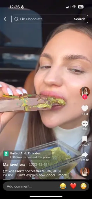 The Dubai chocolate trend illustrates how viral fads can dilute brand ...