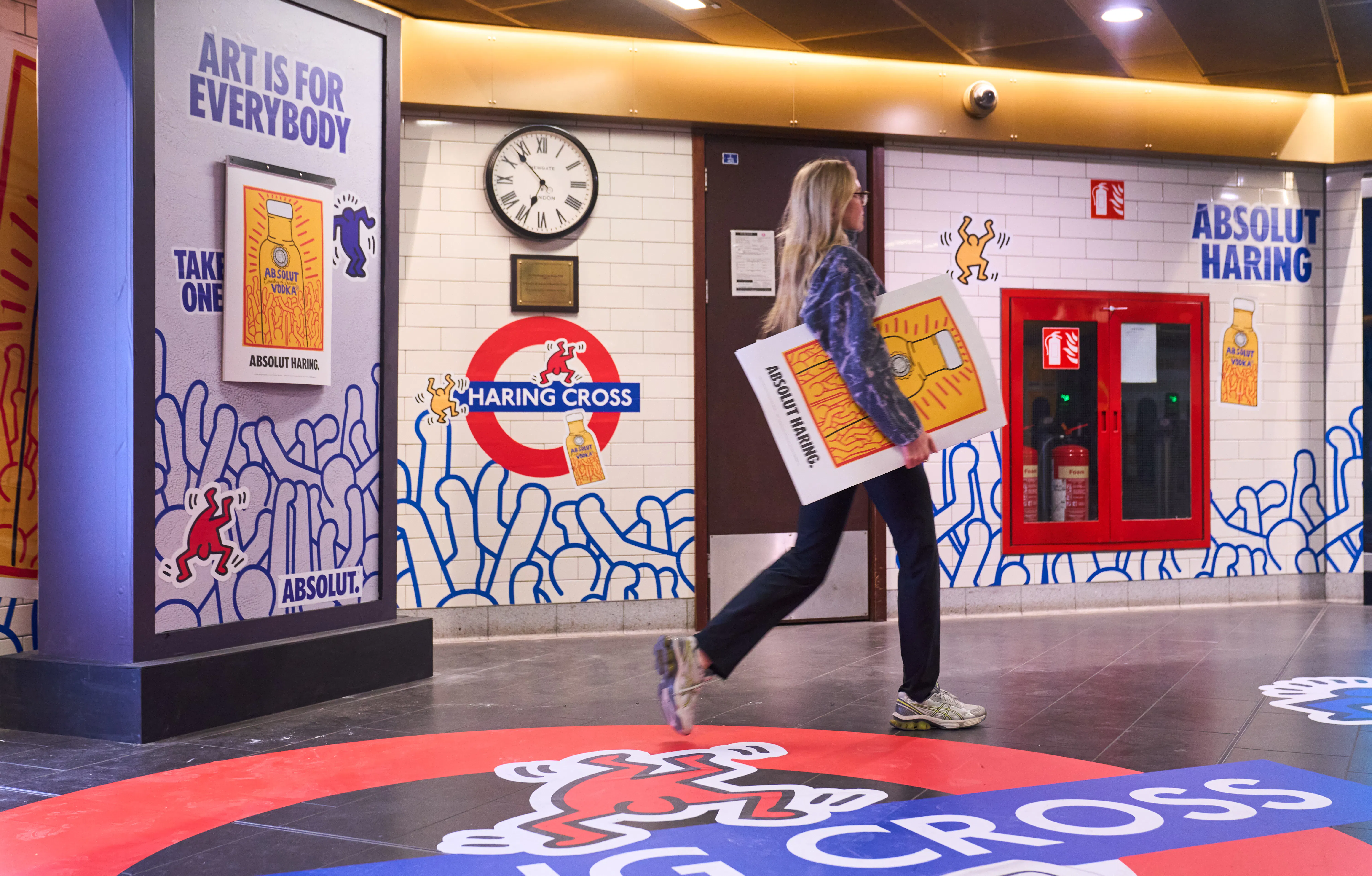 Why Absolut transformed a London station to democratize iconic art ...