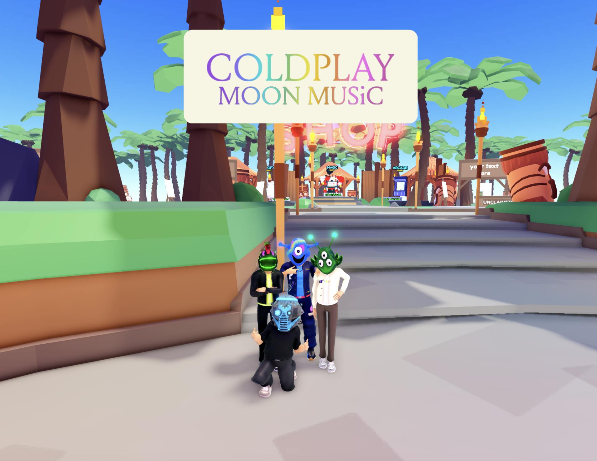 Moon Music Lands on Roblox: Coldplay Reels in the Next Generation of ...