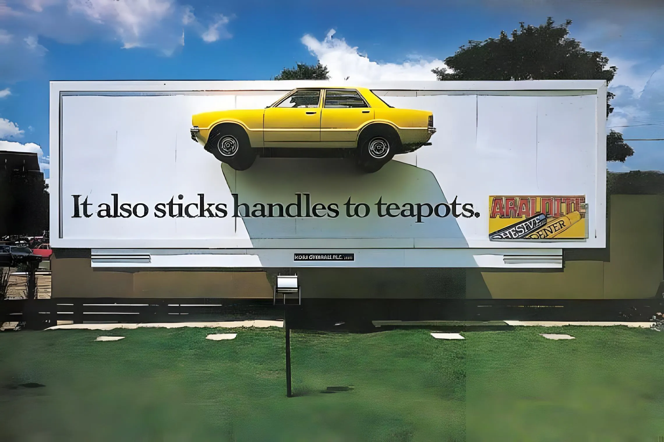World’s Best OOH Ads Ever #9: Araldite sticks to its boldest idea | The ...