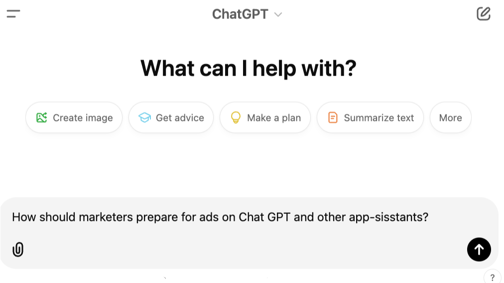 How marketers can prepare for advertising on Chat GPT and other AI ...