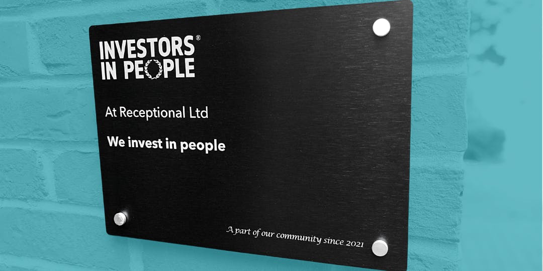 Receptional secures Investors in People status | The Drum