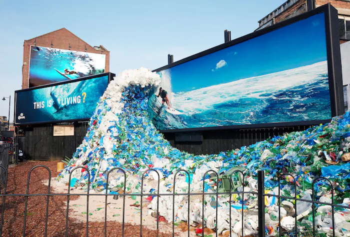 World’s Best OOH Ads Ever #47: Corona builds a waste wave | The Drum